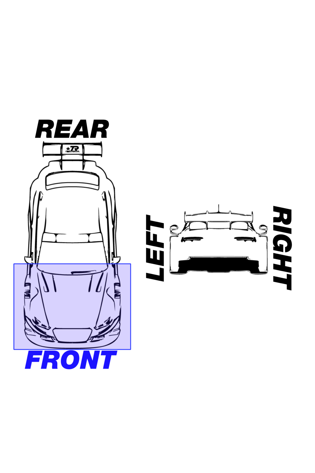 BMW E30 / Z1 - Wheel hub 4X100 to 5X120 front - TR Motoring