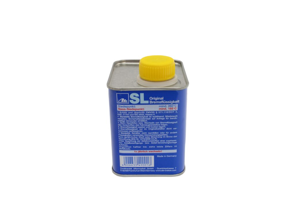 0.5L ATE DOT 4 SL brake and hydraulic clutch fluid - TR Motoring