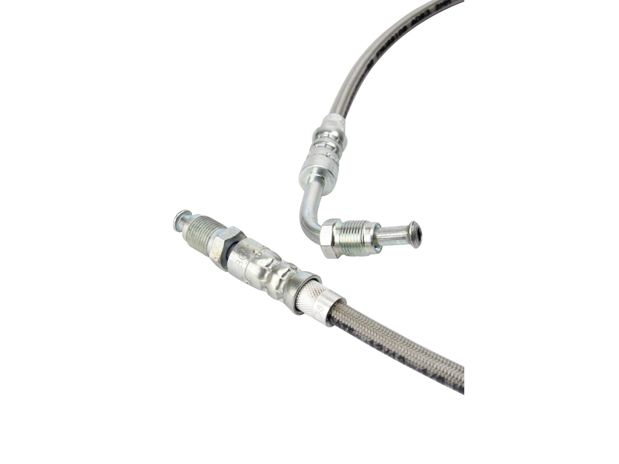 Steel braided hydraulic clutch line transparent 02A, 02S for MK1 ...